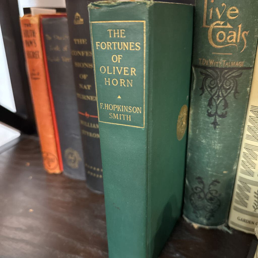 THE FORTUNES OF OLIVER HORN by F. Hopkinson Smith (1912) Hardcover ...