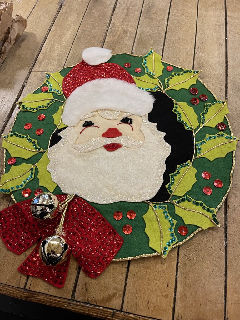 Vintage MCM FELT SANTA WITH BELLS as is – Warehouse 55 Batavia