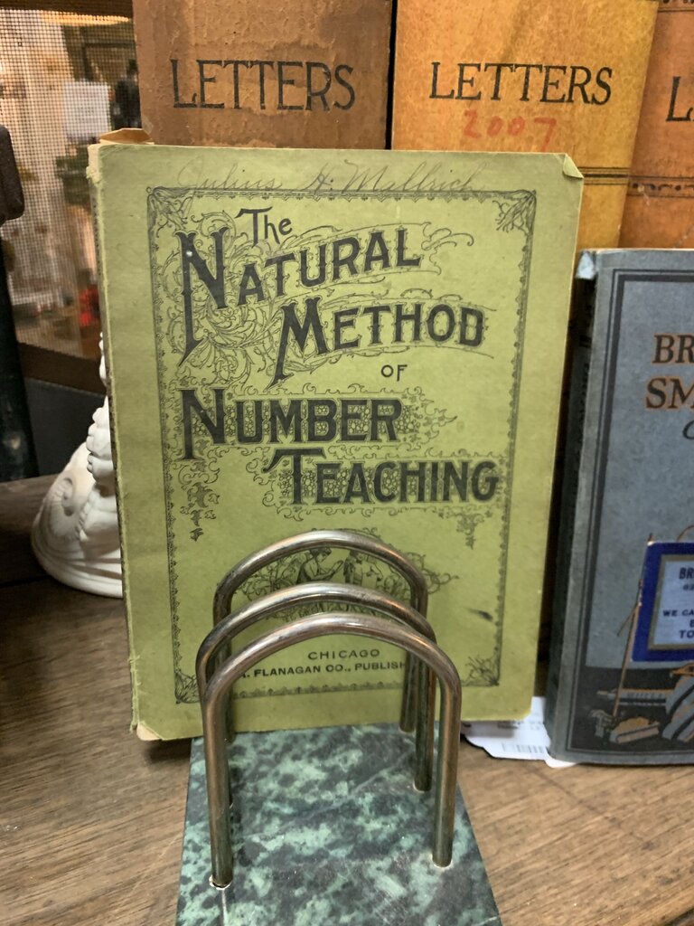 Antique "The Natural Method of Number Teaching" Book – Warehouse 55 Batavia